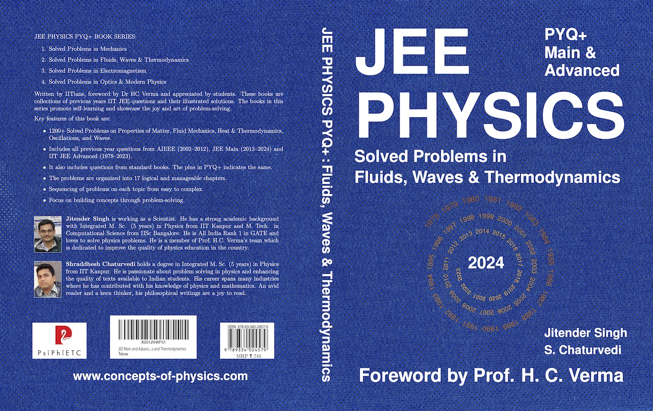 JEE Mains and Advanced Physics PYQ+: Solved Problems in Fluids, Waves ...